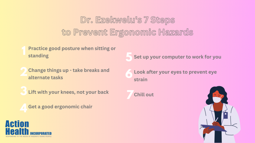 Young People and Ergonomic Hazards in the Workplace – Action Health ...